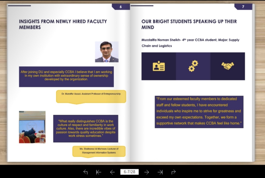 CCBA’s 1st Issue of Newsletters | CCBA